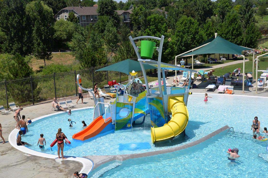 AquaForms modular multi-level aquatic play structure | WhiteWater