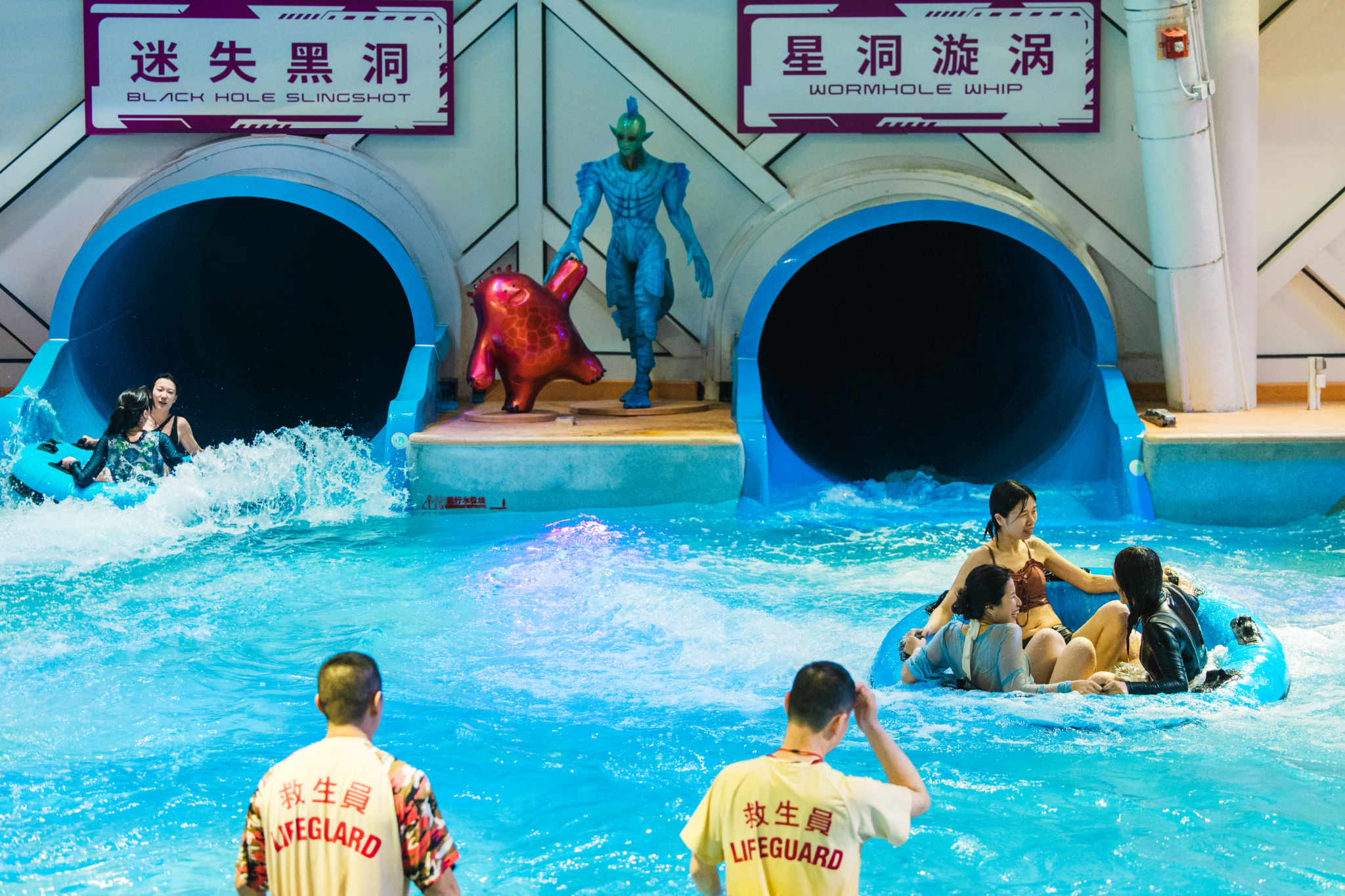 Studio City Indoor Water Park Opens - WhiteWater