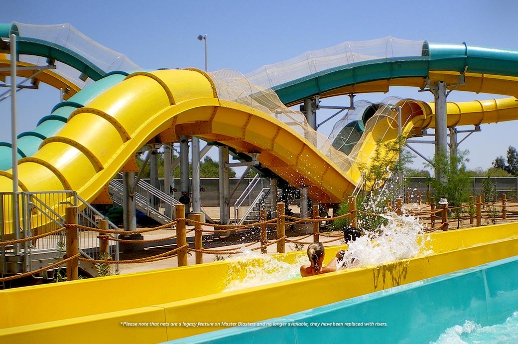 The World's First Uphill Water Coaster - Master Blaster