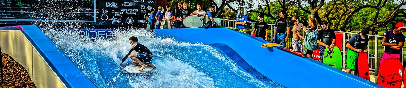 FlowRider Single Artificial Surf Machine - WhiteWater